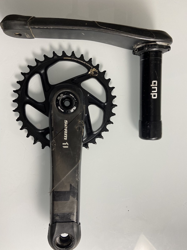 2022 SRAM X1 Carbon Cranks with brand new chainring For Sale