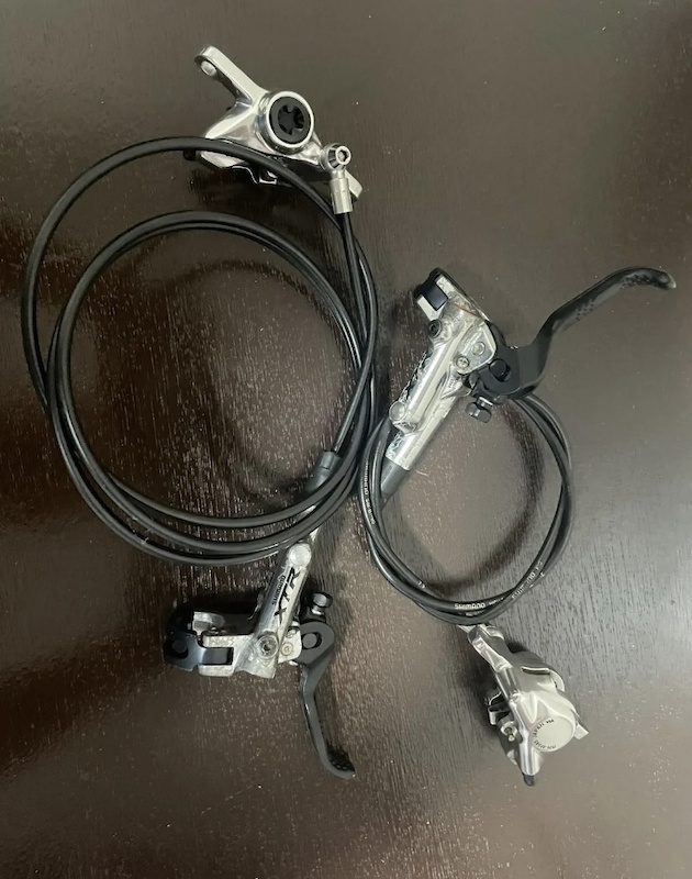 2016 Shimano XTR m985 brakeset F+R For Sale