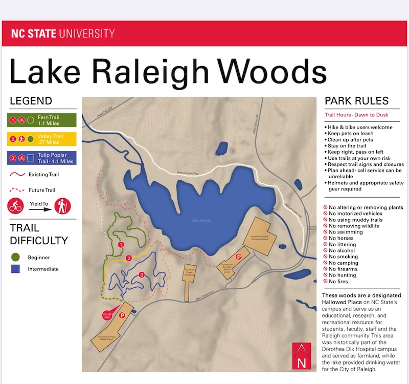 Lake Raleigh Woods, Raleigh Mountain Biking Trails | Trailforks