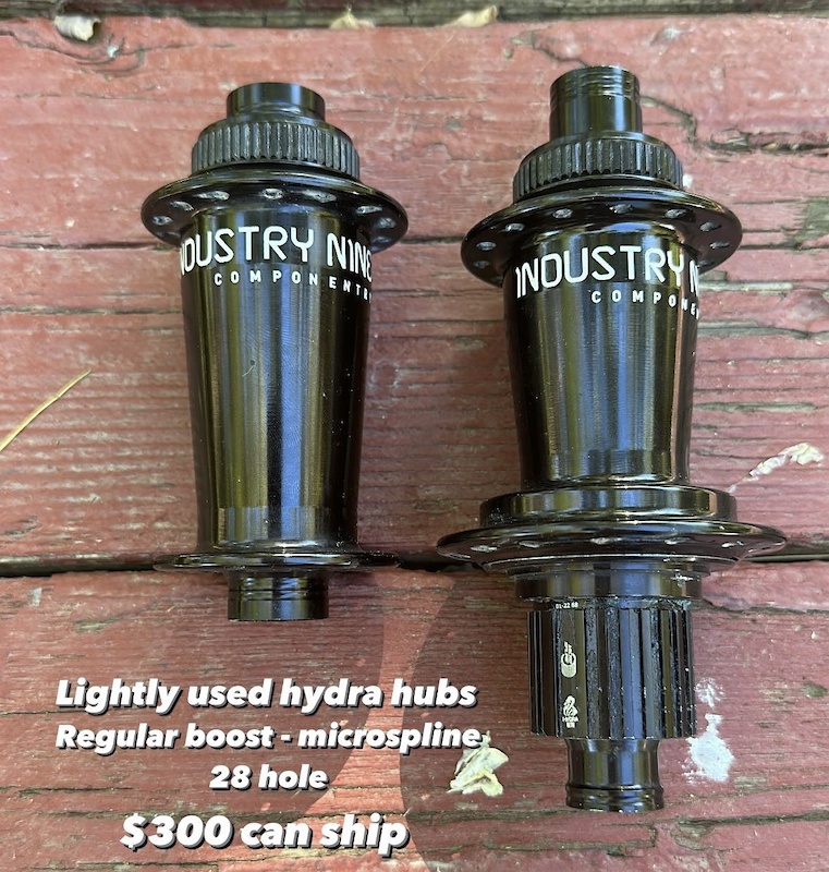 2022 Industry Nine Hydra 28 Hole Hub Set - Microspline For Sale