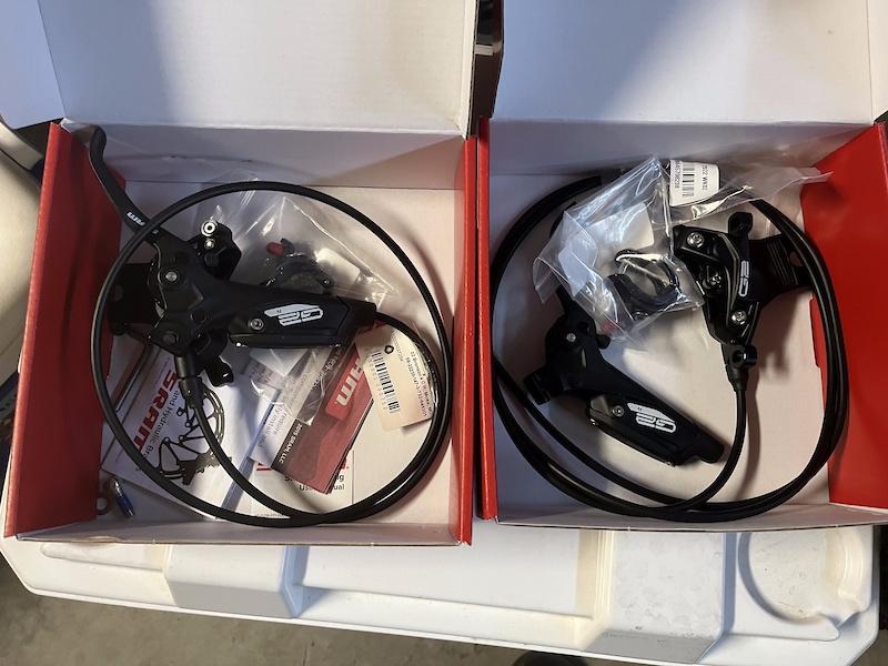 2022 Sram G2R Brake Set 4 piston (Front and Back Brake) For Sale