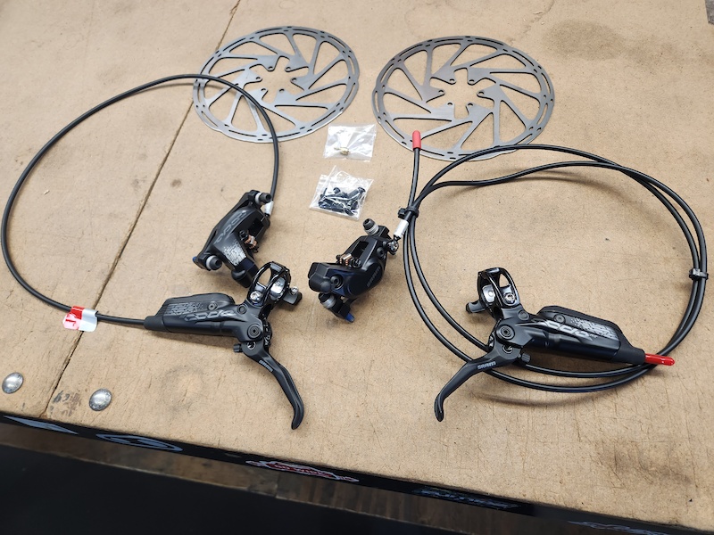 2022 Sram Code RS 4 Piston Brakes w/ Centerline Rotors For Sale
