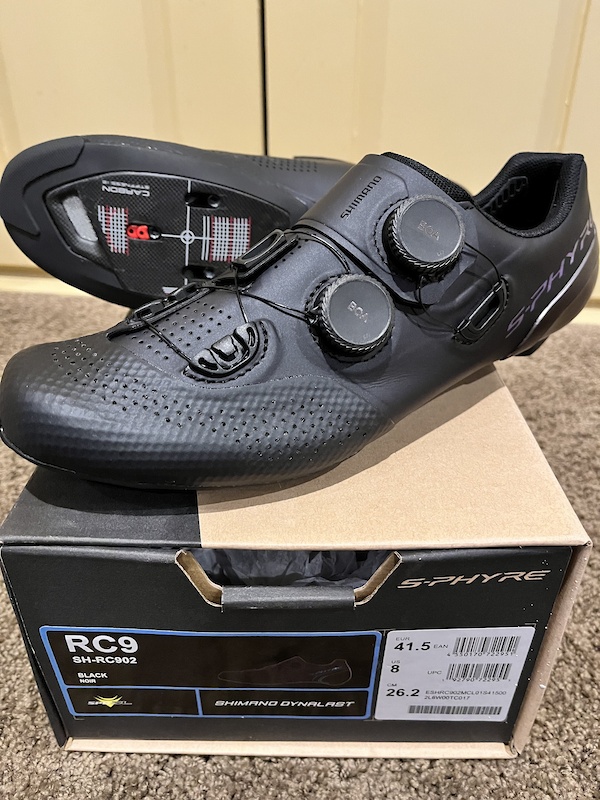 2022 New Shimano S-Phyre RC-902 Road Shoes - 41.5 (8 US) For Sale