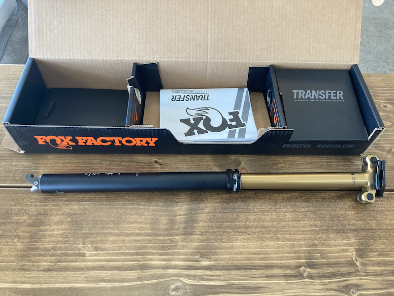 2023 FOX Transfer Factory Dropper Seatpost - $100 OFF For Sale