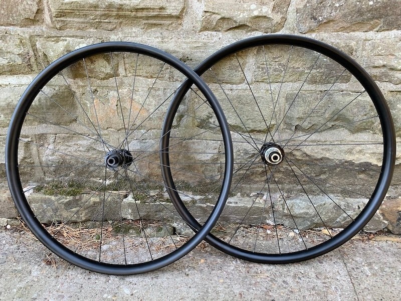 2022 Carbon gravel 650b wheel set. Bitex hubs For Sale