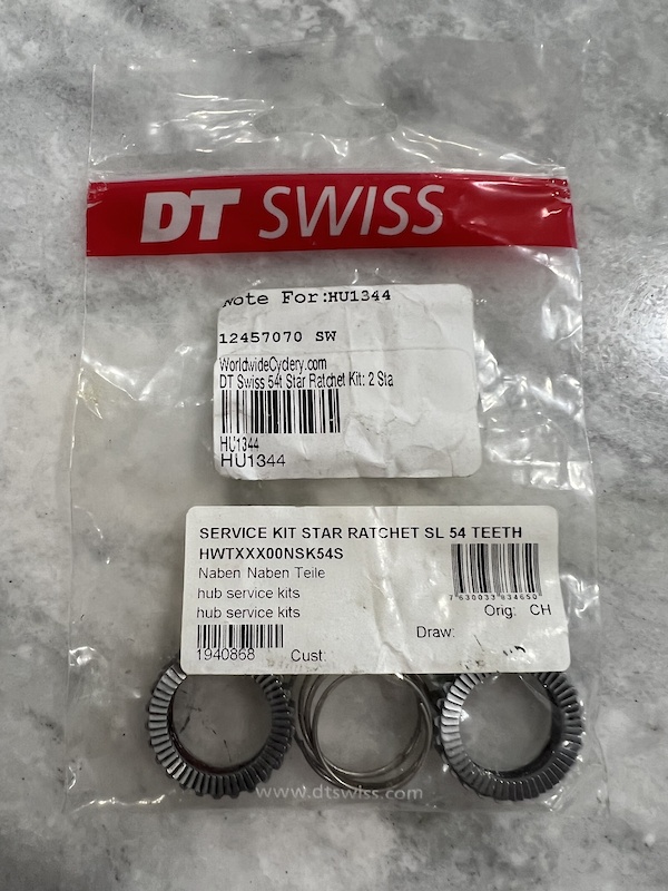 2022 DT Swiss Star Ratchet Upgrade 54T DT350 & 240 For Sale