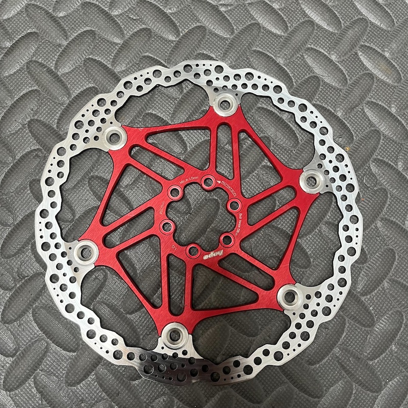 Hope floating brake rotor 203mm - Red For Sale