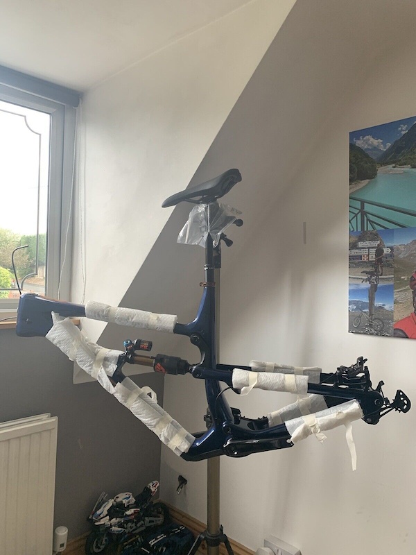 2023 New Nukeproof Mega Carbon 290 Frame XXL - Kraken Blue For Sale