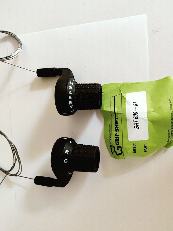 Grip Shift 8 Spd Shifters SRT600-81 SRT600-11 8x3 SRAM For Sale