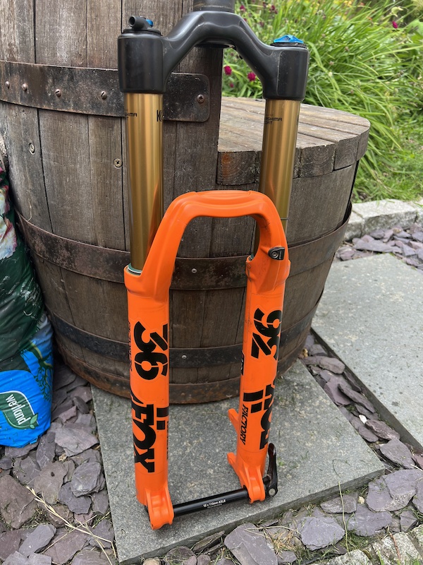 2019 Fox 36 Factory Orange fit4 evol air 150/160mm For Sale