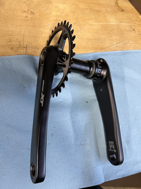 2022 XT FC-M8100 175mm with NEW XTR SM-CRM95 32t chainwheel For Sale