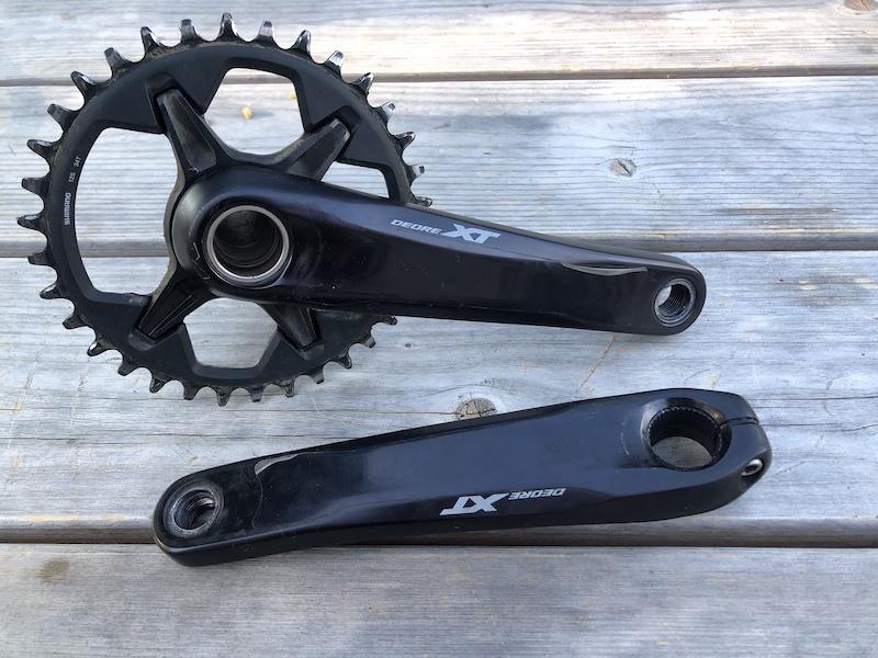 2022 Shimano XT 12 speed crankset 170mm For Sale