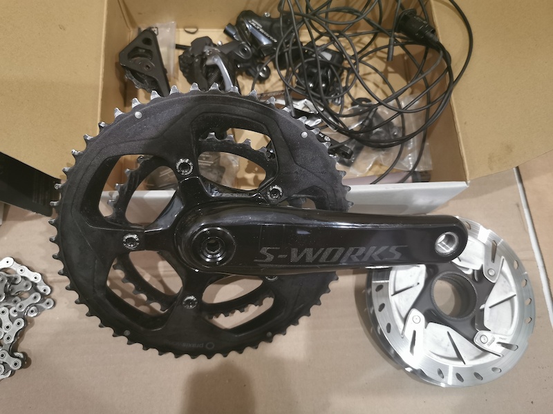 S-works dual sided power meter crankset For Sale