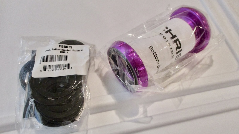 2022 new Chris King bottom bracket DUB purple MTB For Sale