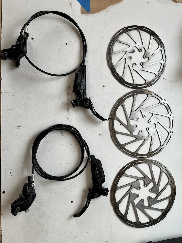 2021 Sram Code R brakeset with rotors For Sale