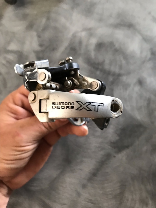 Shimano XT Front Derailleur | 3 Ring | 9 Speed For Sale