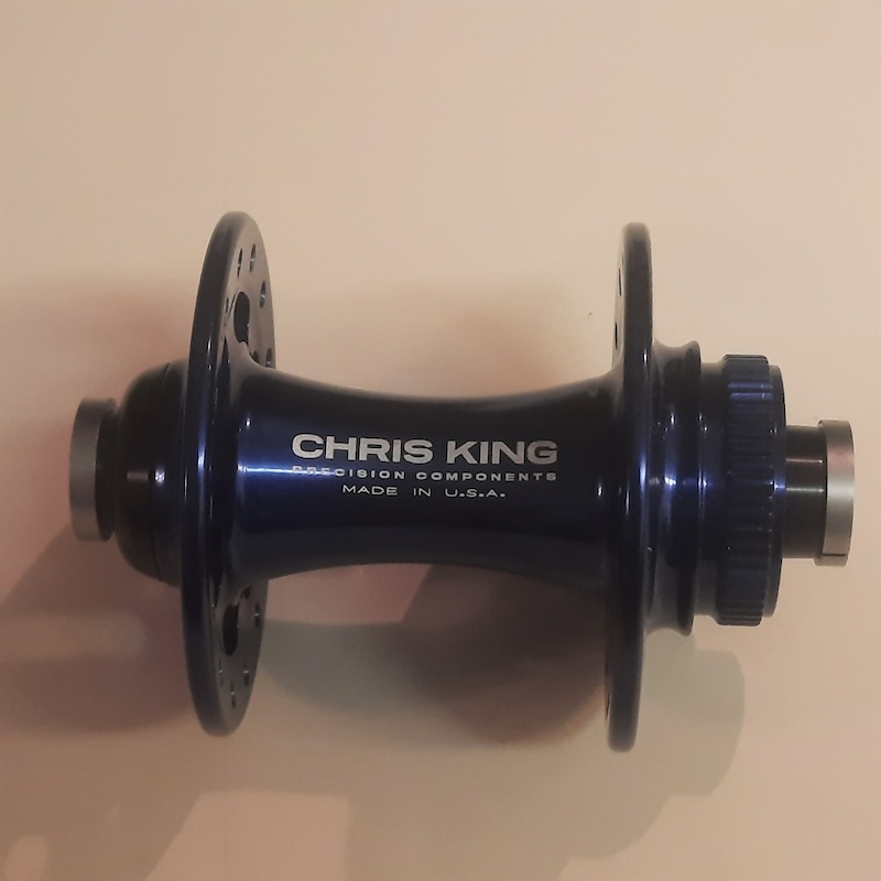 2023 Chris King R45D Front Hub 28h Centerlock 12x100 NAVY For Sale