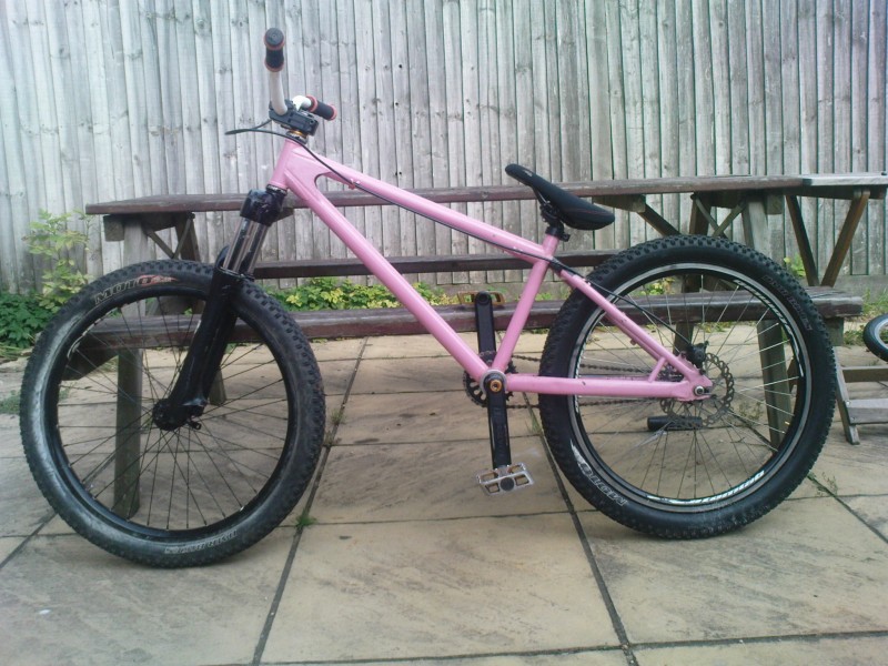 custom flow 24 inch dirt jump bike(halo, chris king, atomlab For Sale