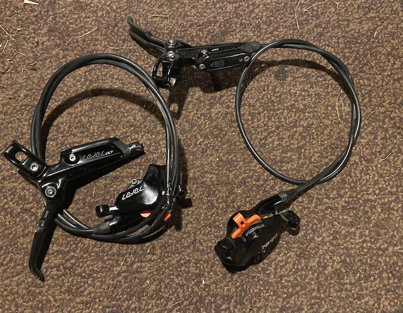 2022 Sram Level Ultimate Brakeset F+R Complete For Sale