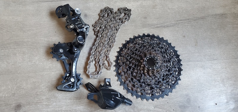 2017 Sram x01 x1 11 spd drivechain groupset xo1 For Sale