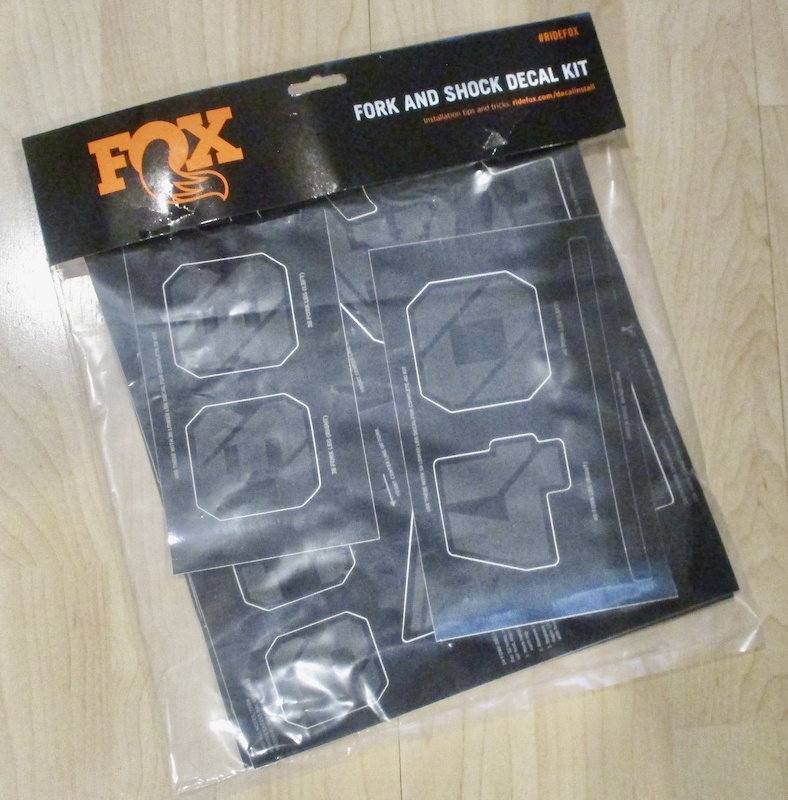2022 Factory Fox forks shock decals For Sale