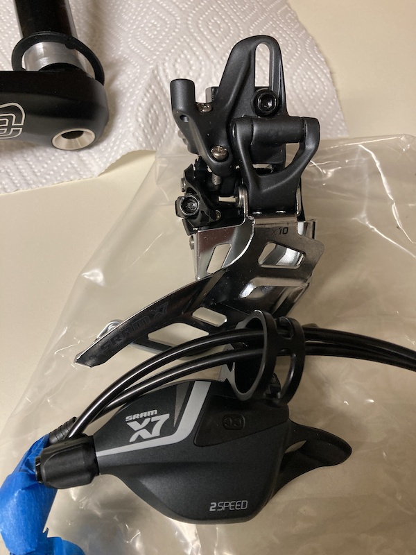 2016 Sram X7 front shifter/ derailleur 2x For Sale