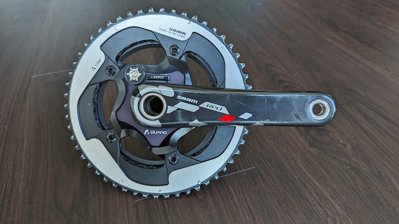 SRAM Red Carbon crankset GXP 172.5 53/39t Quarq For Sale