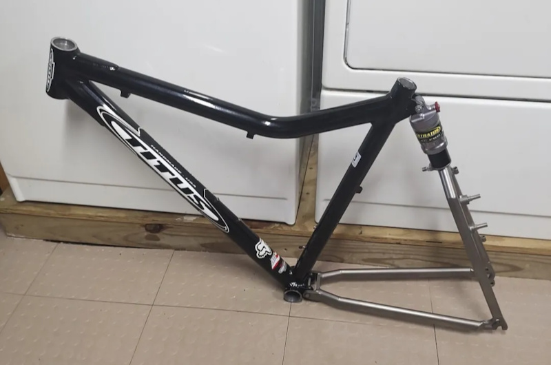 TITUS EVOLUTION SOFTAIL 26" FRAME ALLOY TITANIUM For Sale