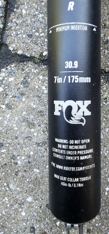 2022 Fox Transfer Dropper For Sale