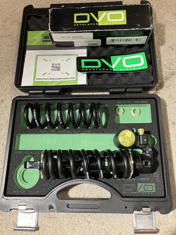 DVO Jade X 205x60 Trunnion + 2 Springs DVO Prorate/CC For Sale