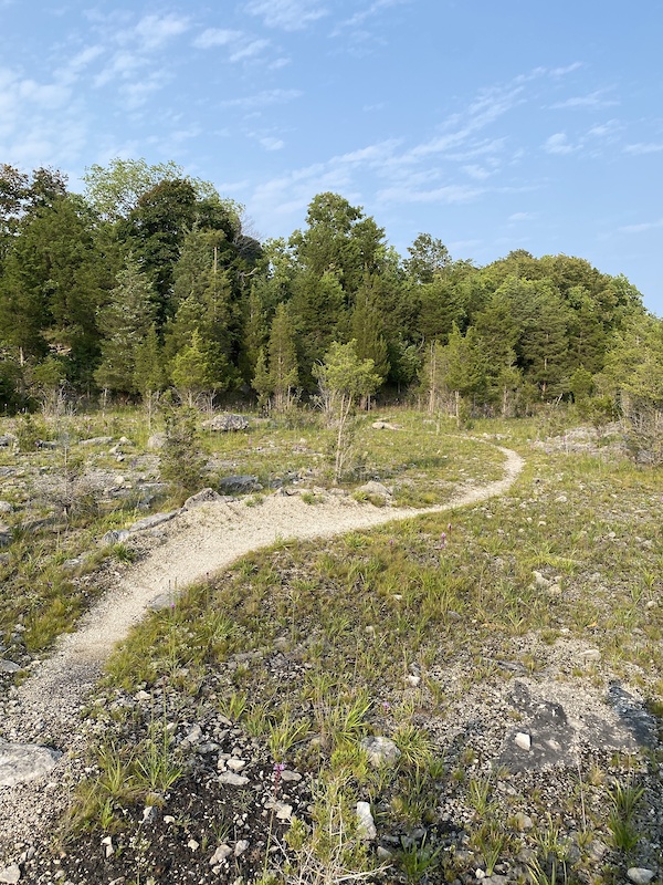 Quarry Floor Trail Mountain Biking Trail - Kelleys Island, OH