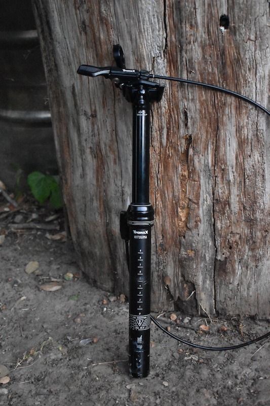 2023 TransX Kitsuma 125mm External Dropper Post w/ lever For Sale
