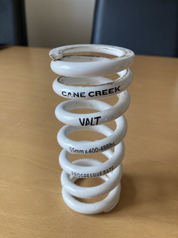 2022 Cane creek progressive valt spring 55mm 400 488 lbs For Sale