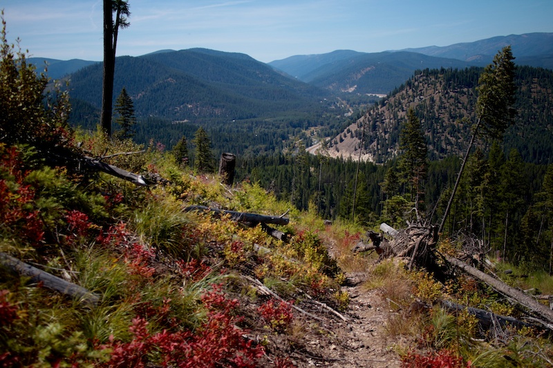 Up Up Ridge #250 Mountain Biking Trail - Saltese, MT