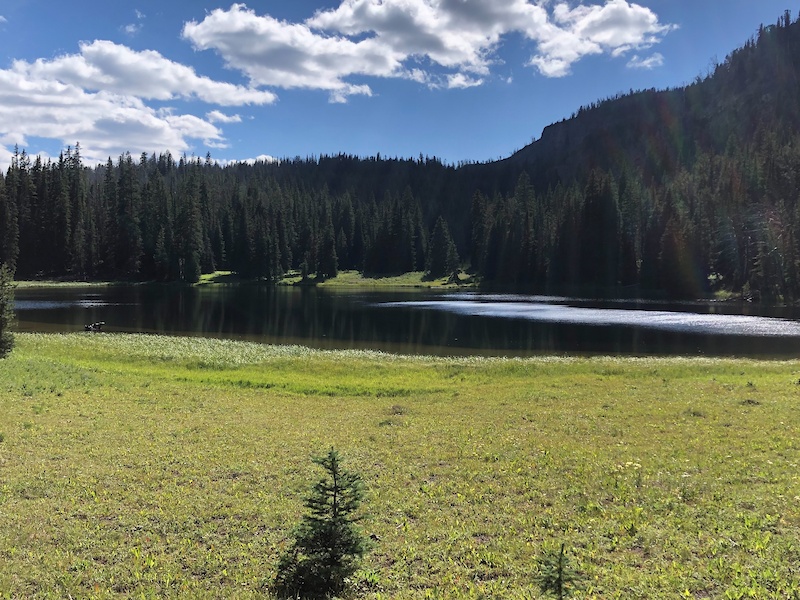 Lower Lizard Lake Multi Trail - Big Sky, Montana