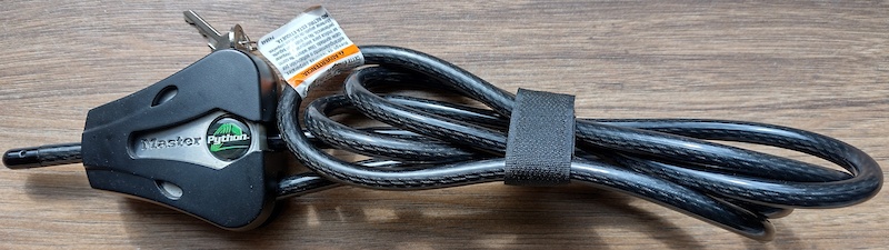 2022 Master Lock 8418D Python Lock Cable, 6-Foot, 5/16-Inch For Sale