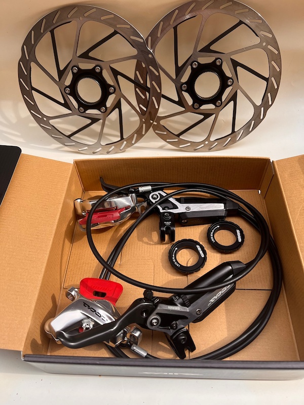 2024 Sram Code Stealth Ultimate 4 Piston Brakes-Rotors For Sale