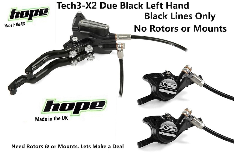 2023 Hope Tech 3 X2 Duo - Black - Right Hand or Left Hand For Sale