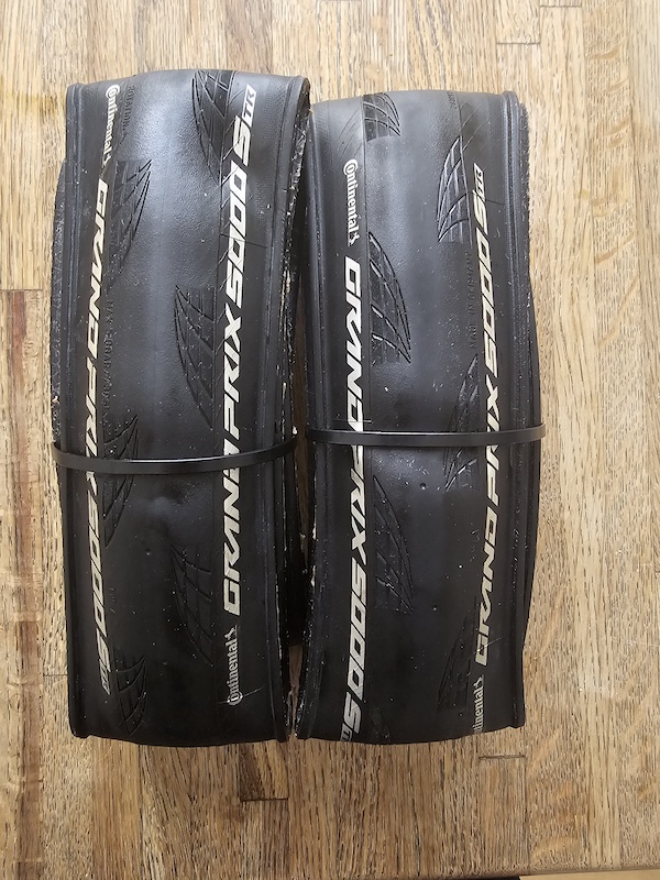 2023 Pair (2) Continental Grand Prix 5000 S TR Tires 700x30 For Sale