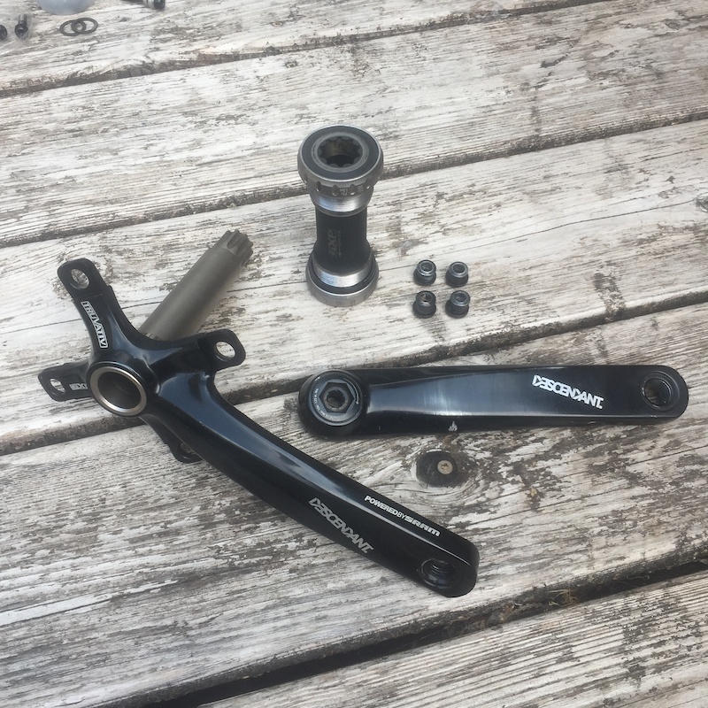 Truvativ Descendant GXP 170mm DH cranks & bb (838) For Sale