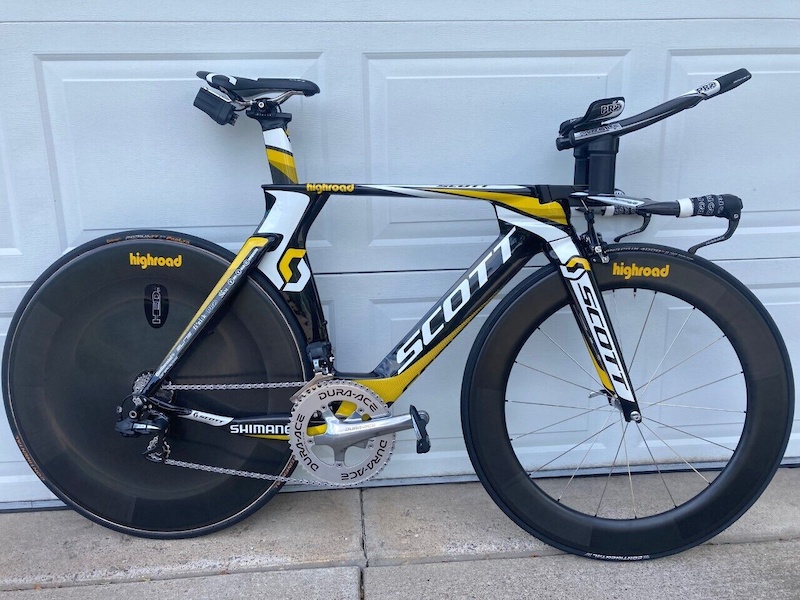 Scott HTC Highroad Pro Team Issue Plasma 3 TT Di2 For Sale