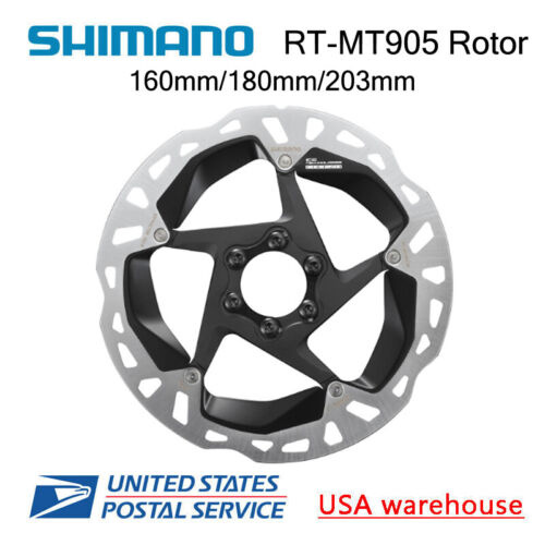 Shimano RT MT905 6 bolt Disc Brake Rotor 180 203mm For Sale
