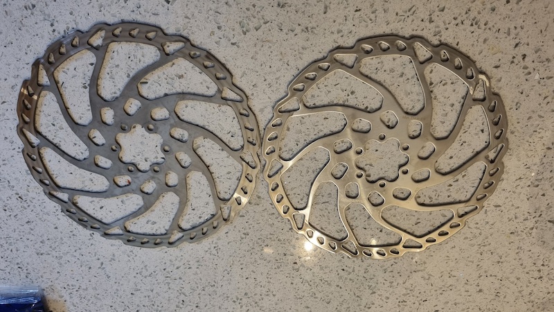 2023 Shimano RT66 203mm rotor x 2 For Sale