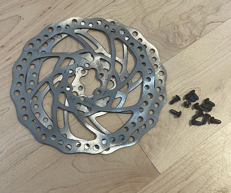 2023 Tektro 180mm 6 Bolt Rotors For Sale