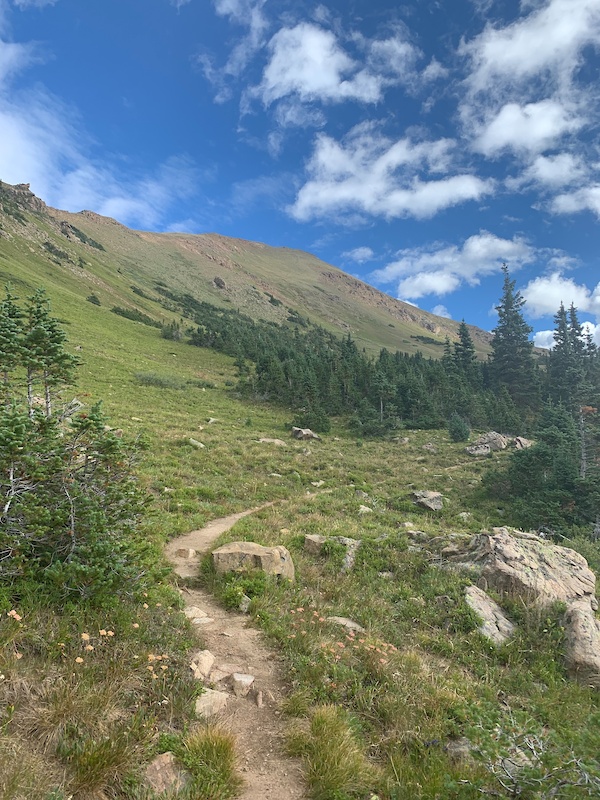 Vasquez Peak Route Hiking Trail - Silverthorne, Colorado