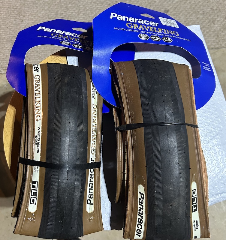 Panaracer Gravelking 650b x 1.75- pair For Sale