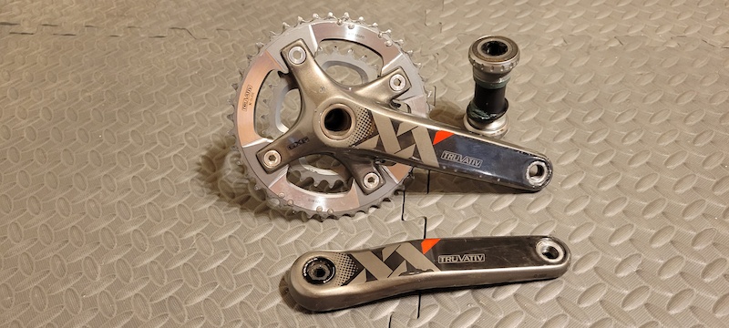 SRAM Truvativ XX Carbon Crankset GXP 42/28T 175mm For Sale