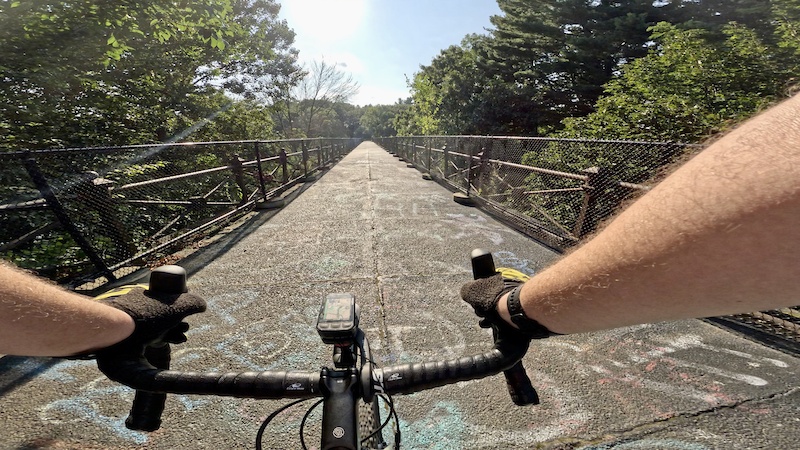 Sudbury Path (Sudbury Aqueduct) Mountain Biking Trail - Wellesley, MA