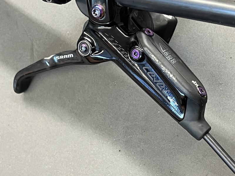 2021 Sram level ultimate rainbow brake set. For Sale