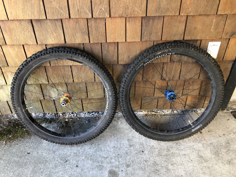 Chromag Magna40 / Hope Pro4 wheelset For Sale